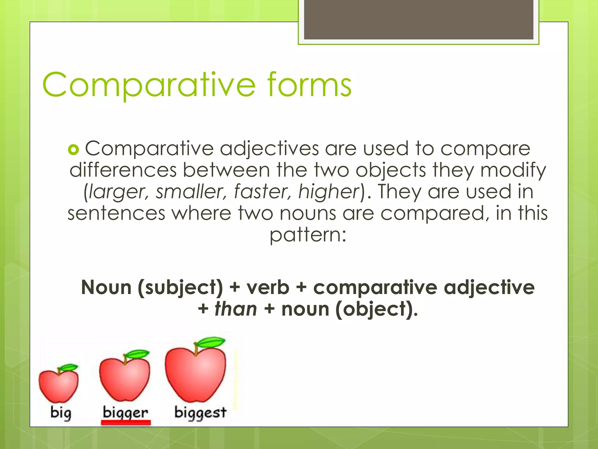 Comparatives and Superlatives | PPTX
