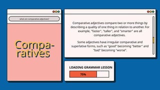Comparatives and Superlatives in Colorful Retro Style.pptx