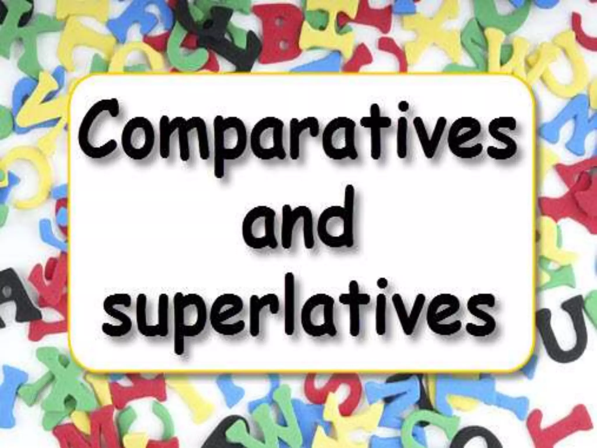 comparatives and superlativeslesson (1).ppt