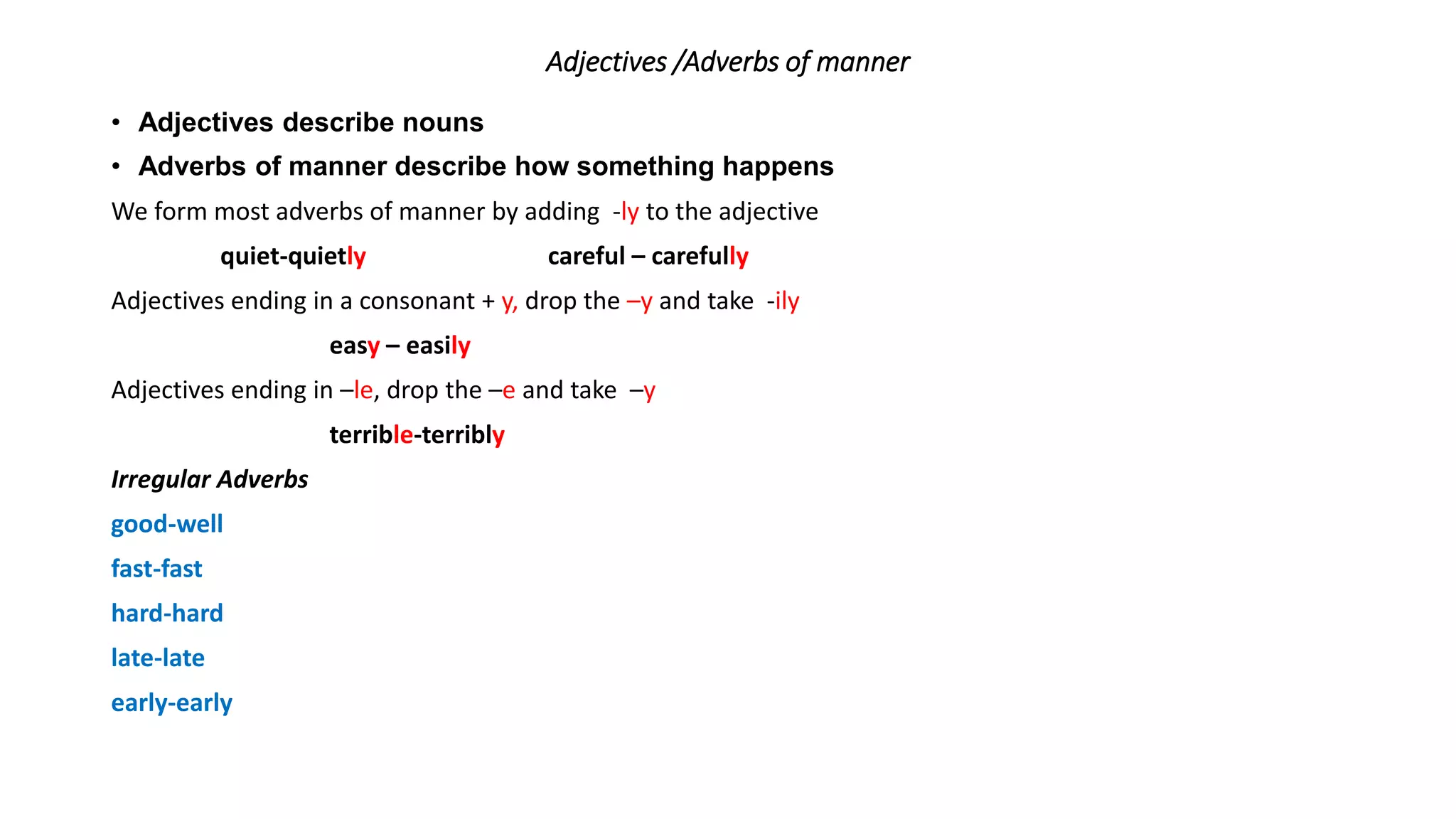 Comparatives and superlatives level 7 | PPTX