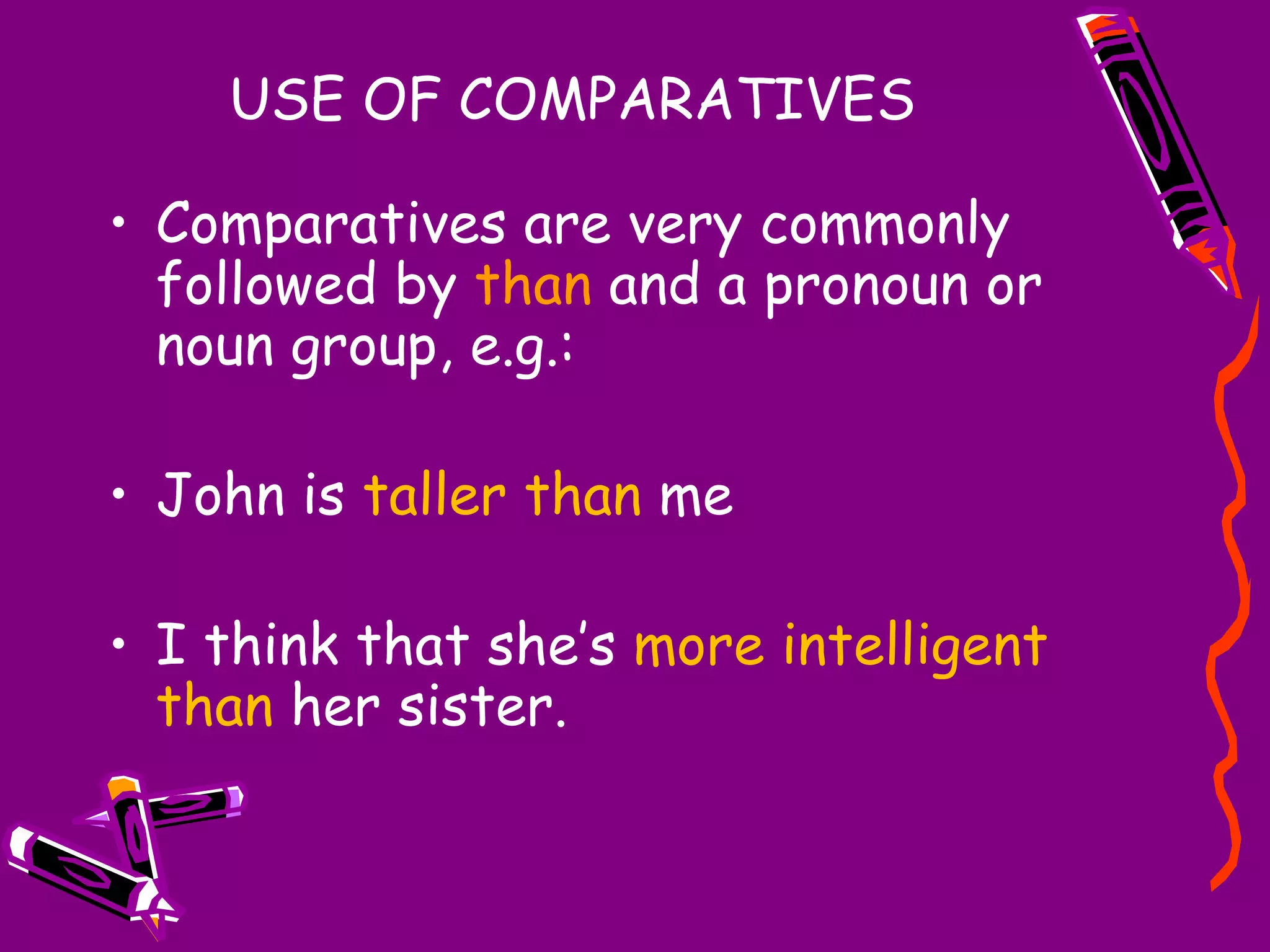 Comparatives and superlatives ni1 | PPT