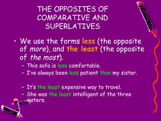 Comparatives and superlatives ni1 | PPT