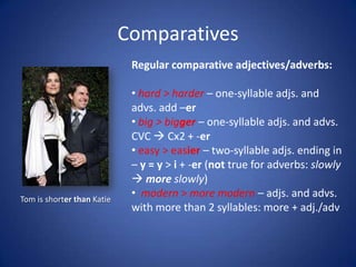 Comparatives and superlatives (EF - Preintermediate) | PPT