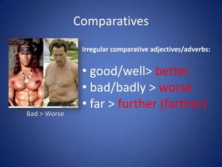 Comparatives and superlatives (EF - Preintermediate) | PPSX