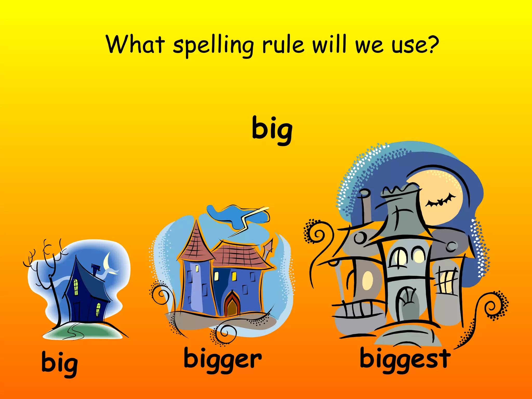 Comparatives: er est | PPT