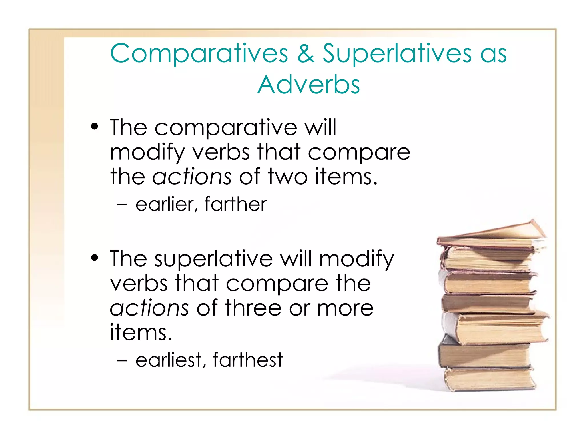 Comparatives & superlatives | PPT