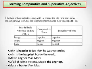 Comparatives &superlatives | PPTX