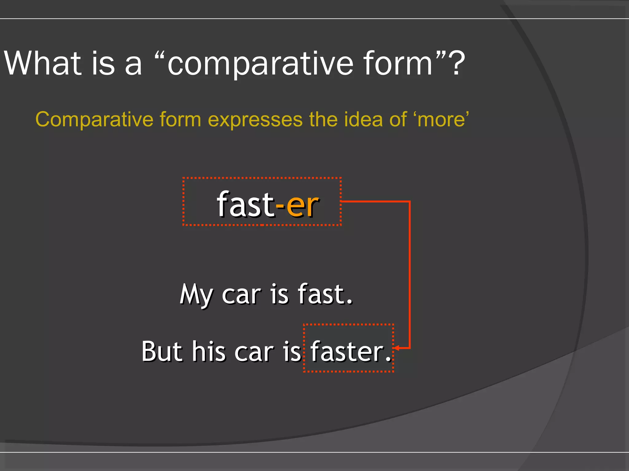 Comparatives & Superlatives | PPT
