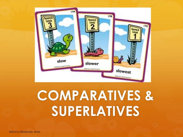 Comparatives & superlatives | PPT