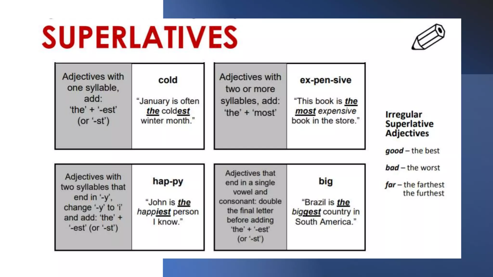 Comparatives & superlatives movers d | PPTX
