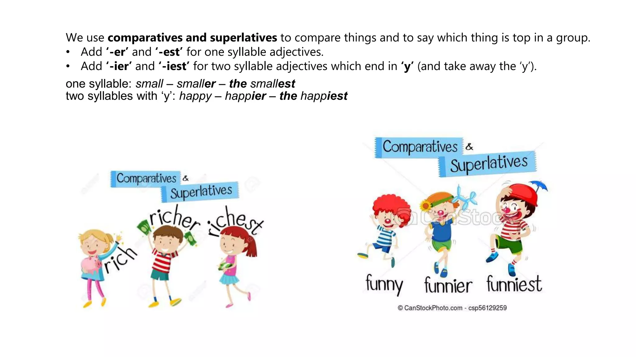 Comparatives & superlatives movers d | PPTX