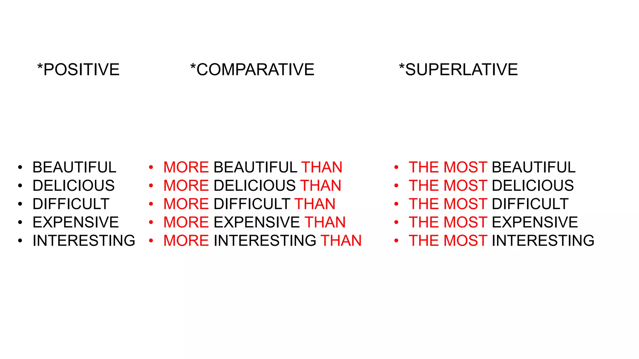 Comparatives & superlatives movers d | PPTX