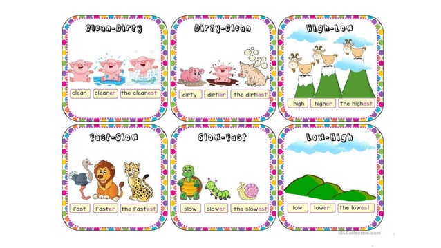 Comparatives & superlatives movers d | PPTX