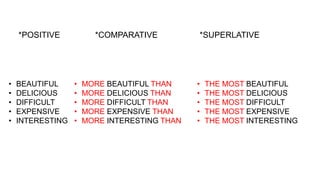 Comparatives & superlatives movers d | PPTX