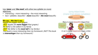 Comparatives & superlatives movers d | PPTX