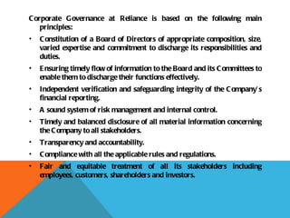 Comparative statement of reliance industries ltd | PPT