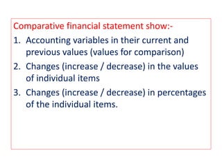 Comparative statements | PPTX