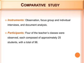 Comparative study | PPTX
