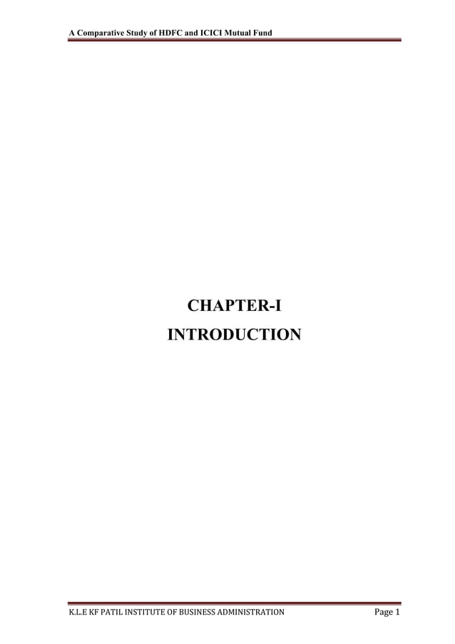 Comparative study | PDF