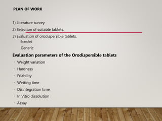 Comparative study and quality evaluation of (ondansetron)Oro ...