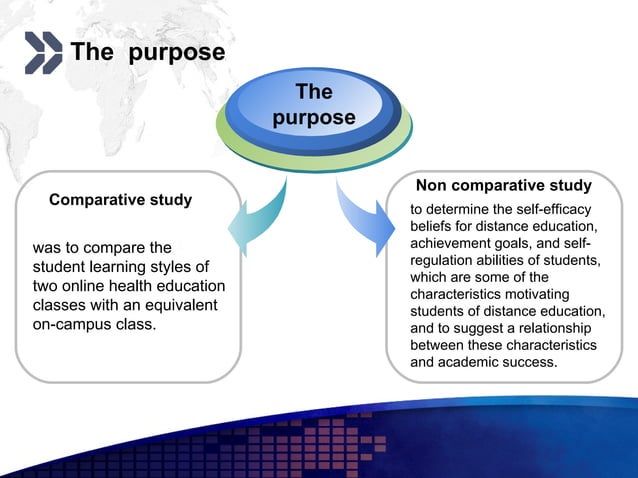 Comparative study and non comparative study | PPT