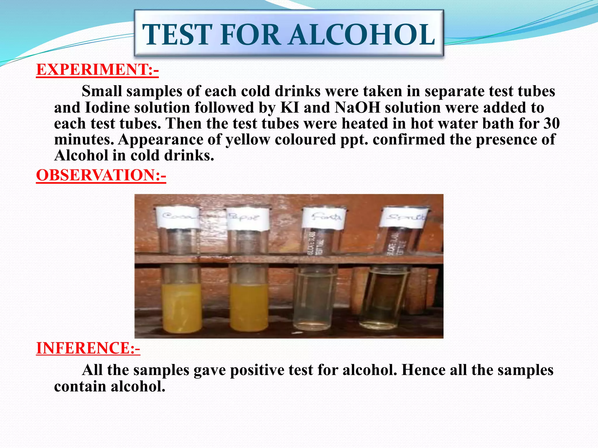 Comparative study and qualitative analysis of different brands of cold ...