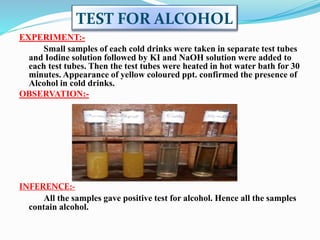 Comparative study and qualitative analysis of different brands of cold ...