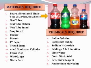 Comparative study and qualitative analysis of different brands of cold ...