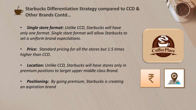 Comparative study between ccd & starbucks | PPTX | Retail Industry ...