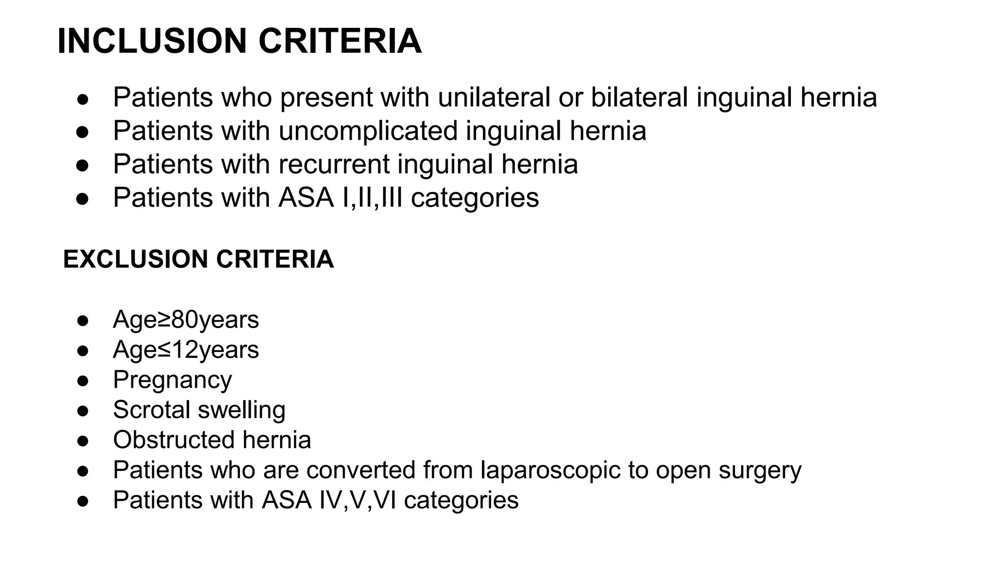 COMPARATIVE STUDY BETWEEN OPEN AND LAPAROSCOPIC INGUINAL HERNIA REPAIR.pptx