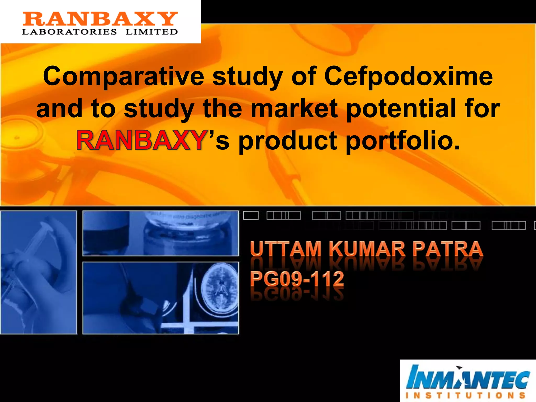 Comparative study of cefpodoxime | PDF | Pharmaceutical Drugs | Medical ...