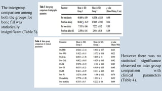 Comparative study of DFDBA and FDBA block grafts.pptx | Bone and Joint ...