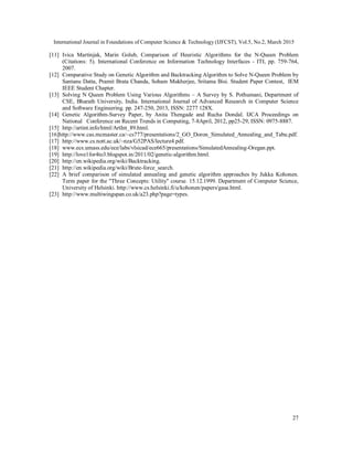 Comparative study of different algorithms | PDF