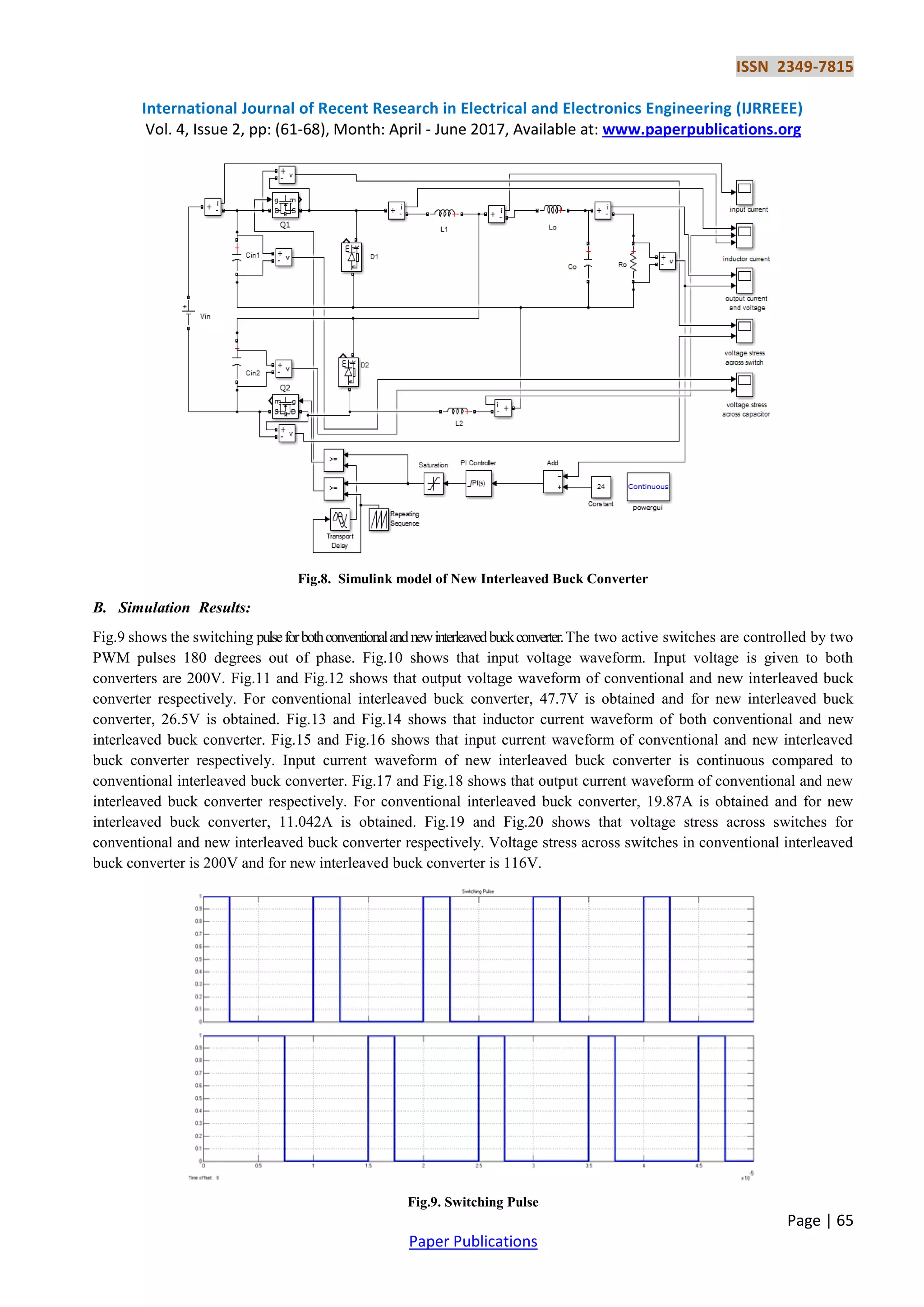 Comparative Study of Interleaved Buck Converters | PDF