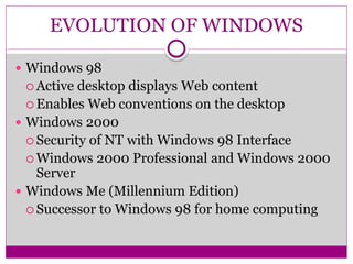 Comparative study of Linux and Windows | PPTX