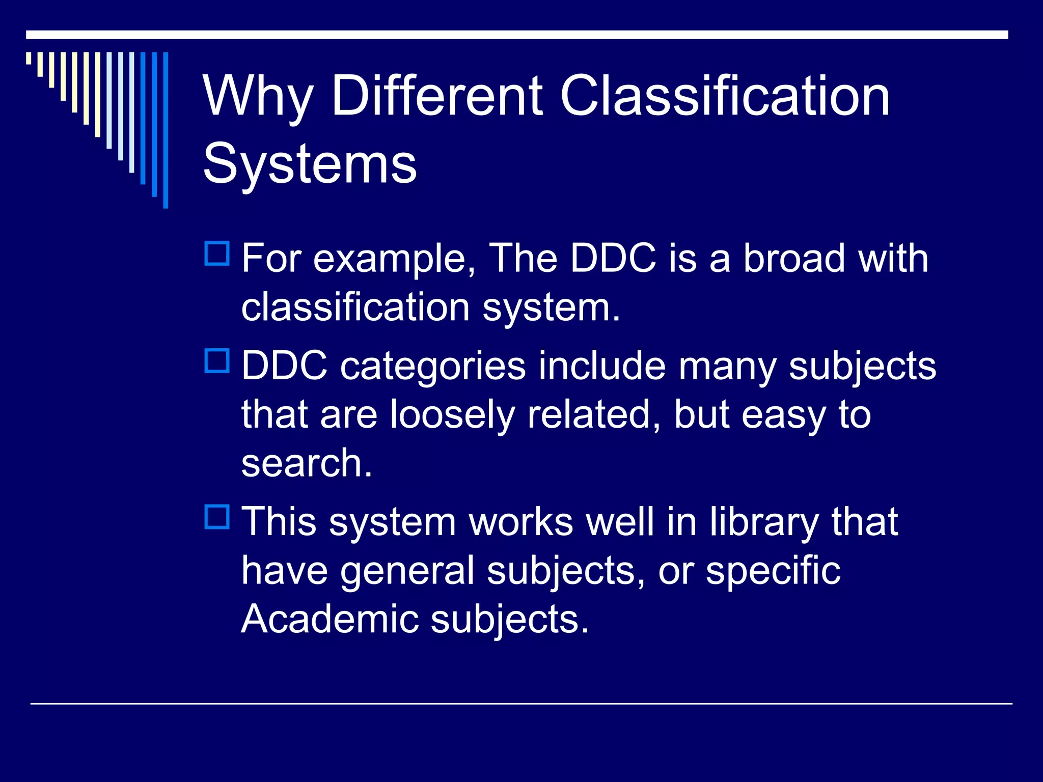 Comparative study of major classification schemes | PPT