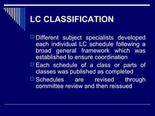 Comparative study of major classification schemes | PPT