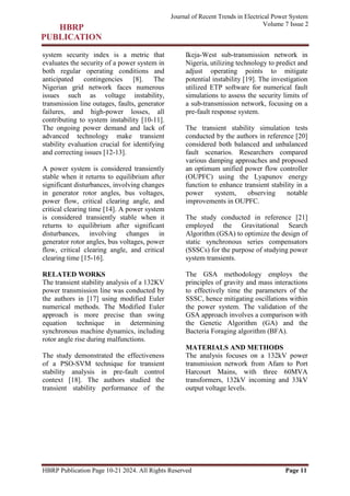 Comparative Study of Modified Euler and 4th Order Runge Kutta Numerical Techniques for Transient ...