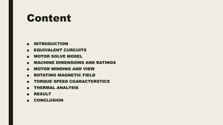 Comparative Study of Multiphase and Three Phase Induction PAPER PPT ...