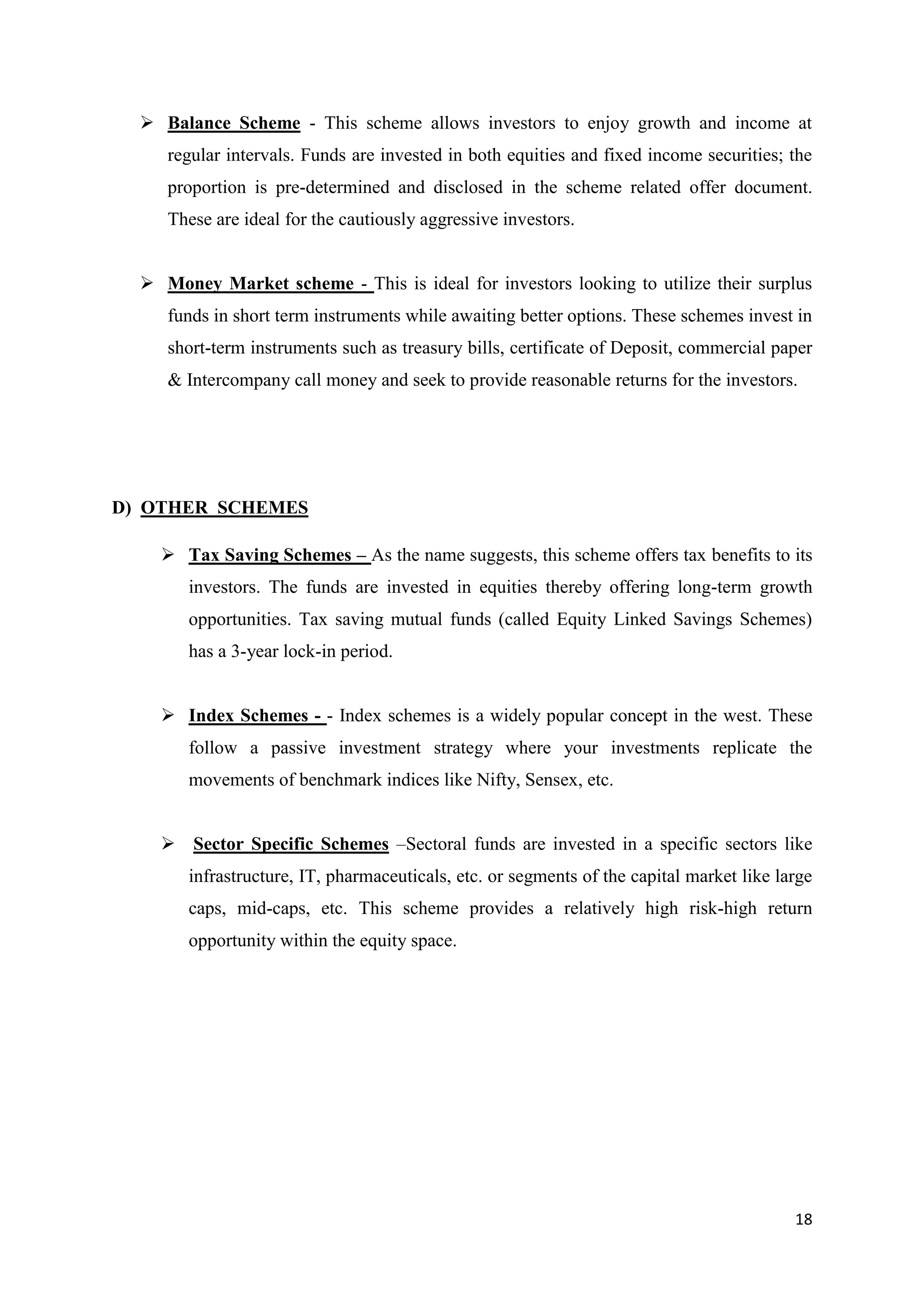 Comparative study of mutual funds in india | PDF