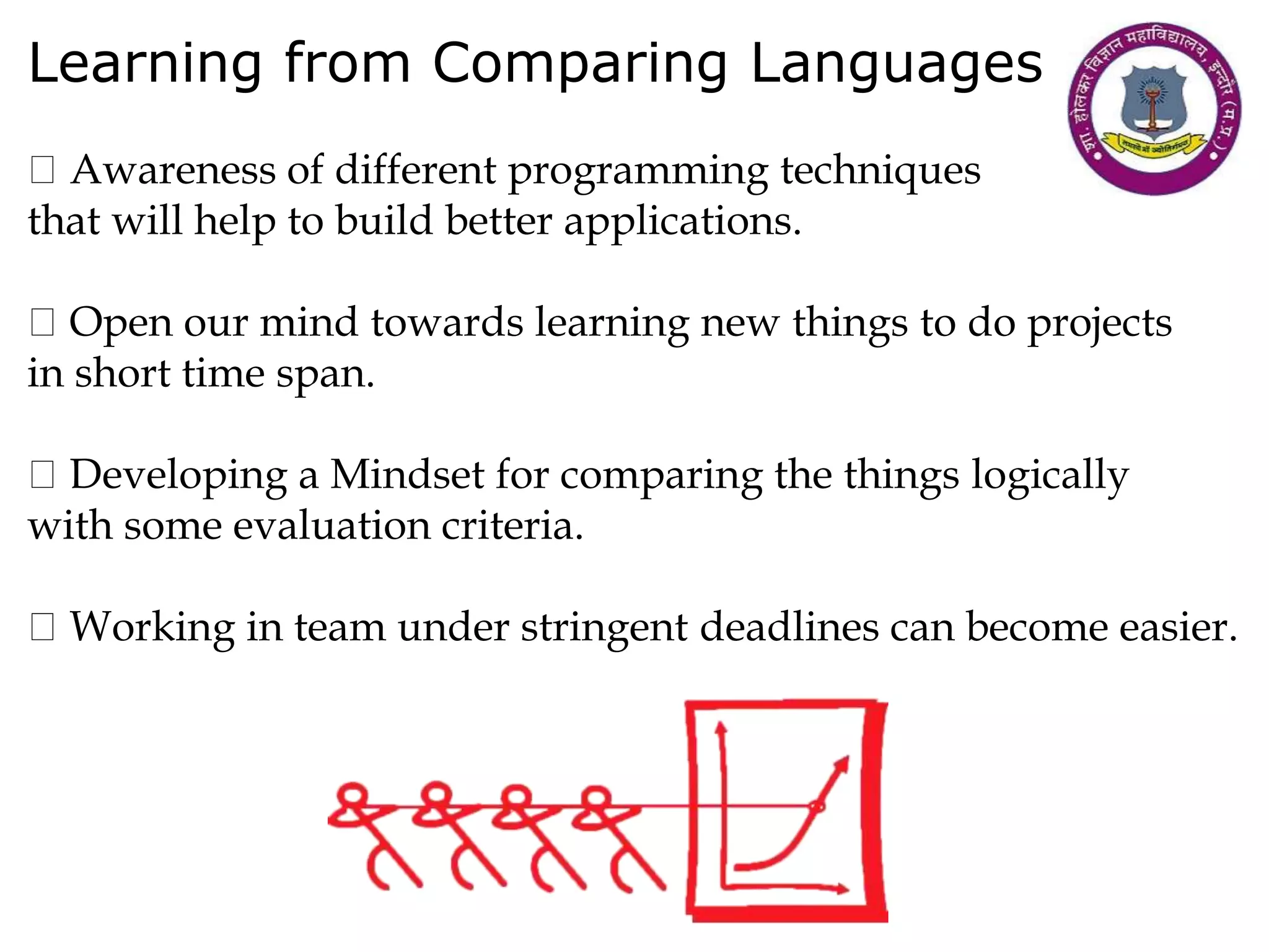 Comparative study of programming languages | PPTX