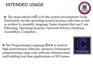 Comparative study of programming languages | PPTX