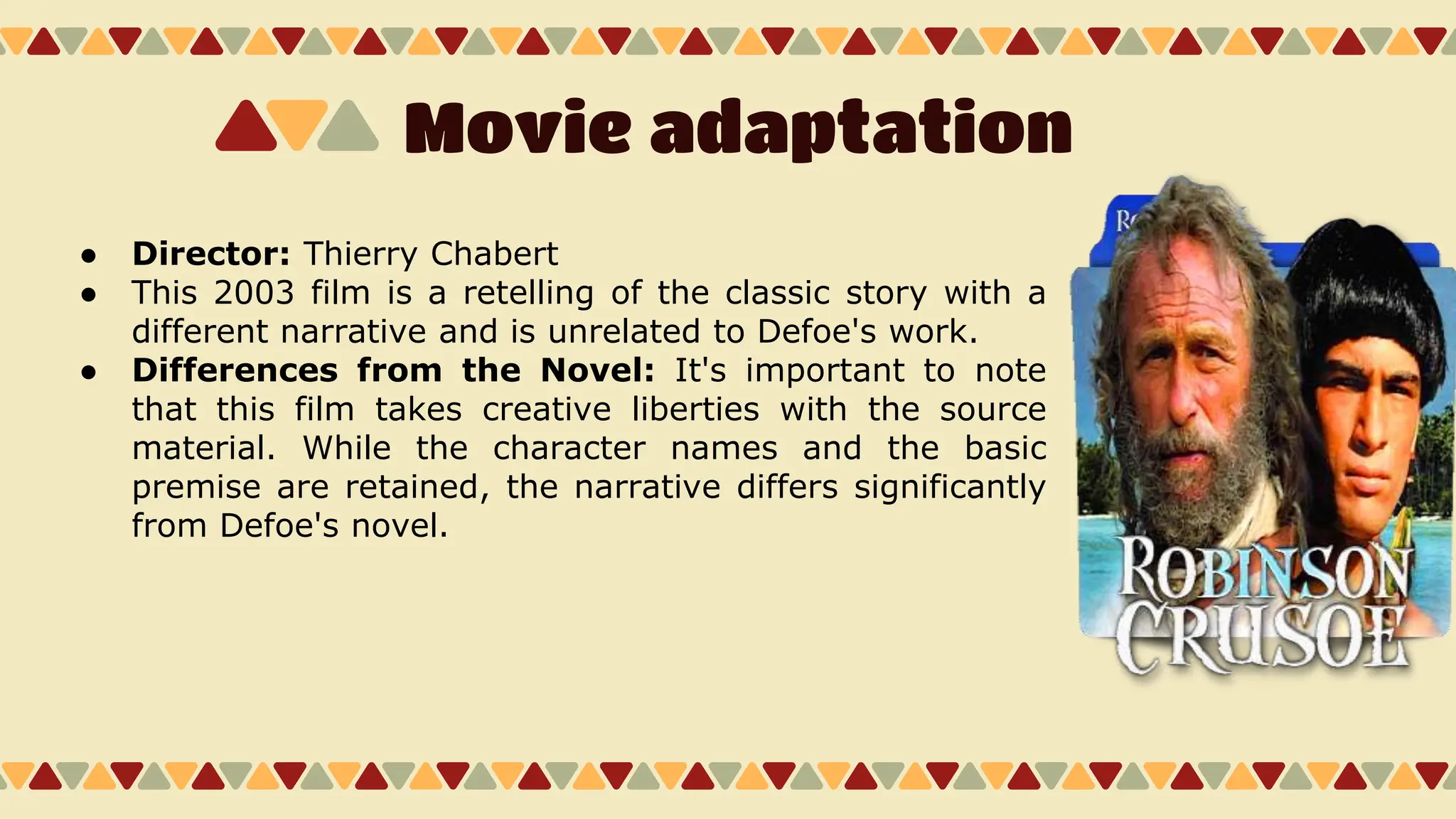 Comparative study of ‘Robinson Crusoe’ and ‘Foe’.pptx