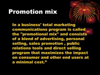 Comparative study of tools of promotion mix | PPT