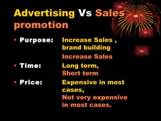 Comparative study of tools of promotion mix | PPT