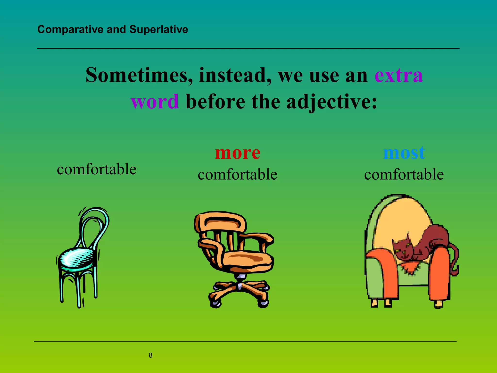 Comparatives and superlatives, How to do it! | PPT