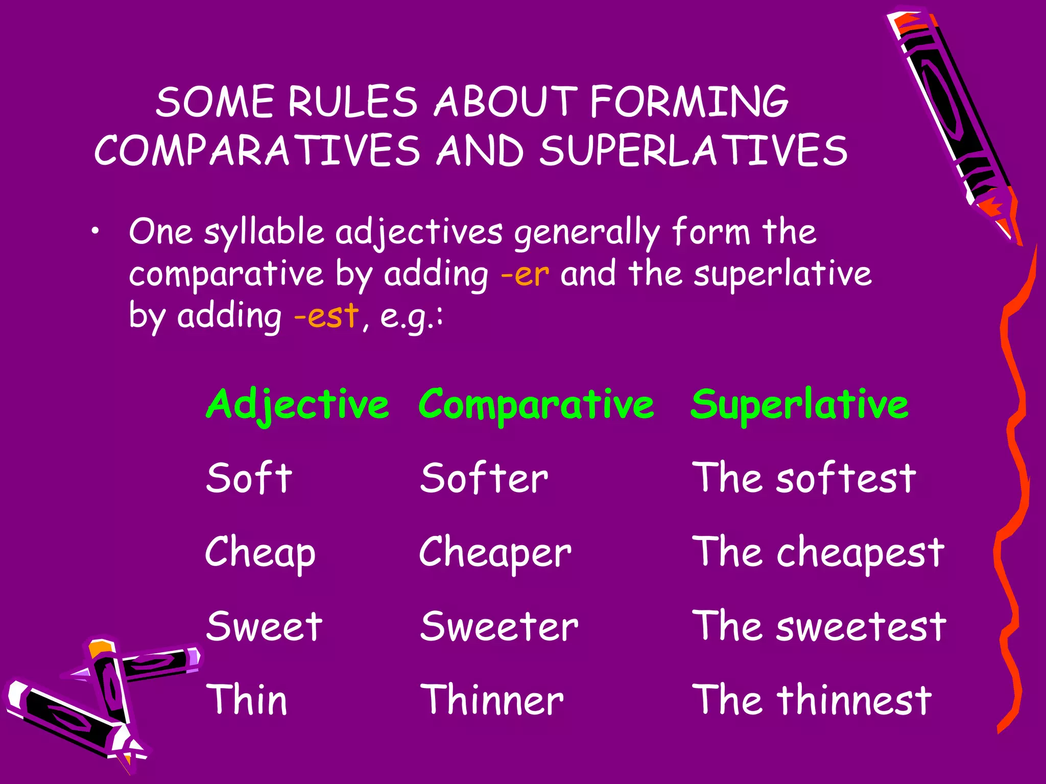 Comparative superlative | PPT