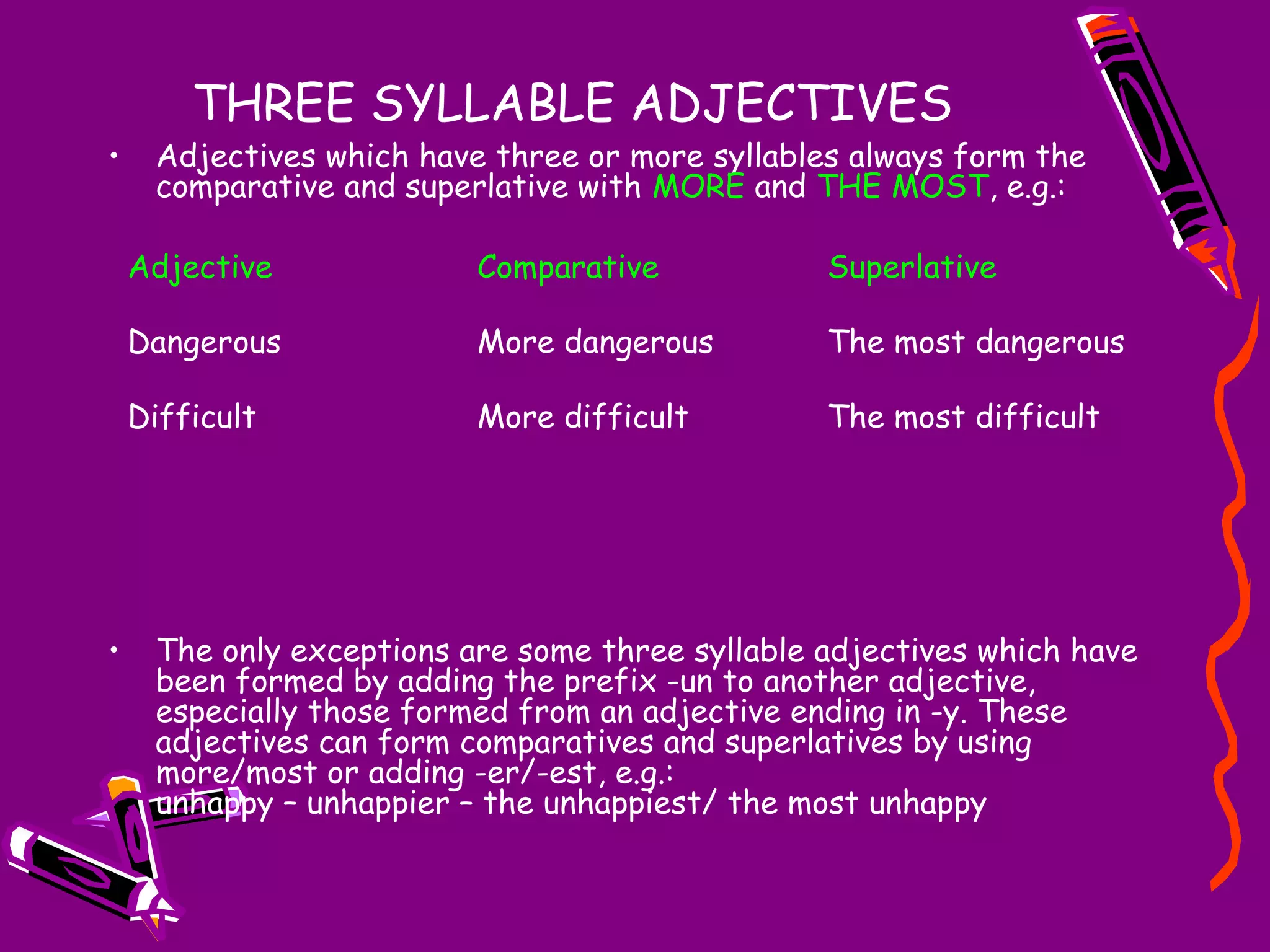 Comparative superlative | PPT