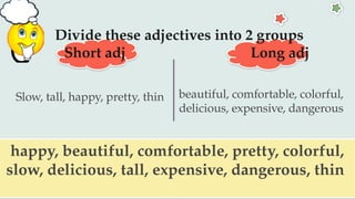 Comparative superlative.pptx teaching adult | PPT