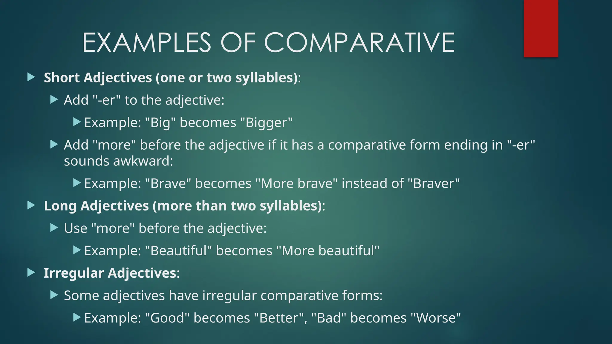 MATERI BAHASA INGGRIS COMPARATIVE SUPERLATIVE.pptx